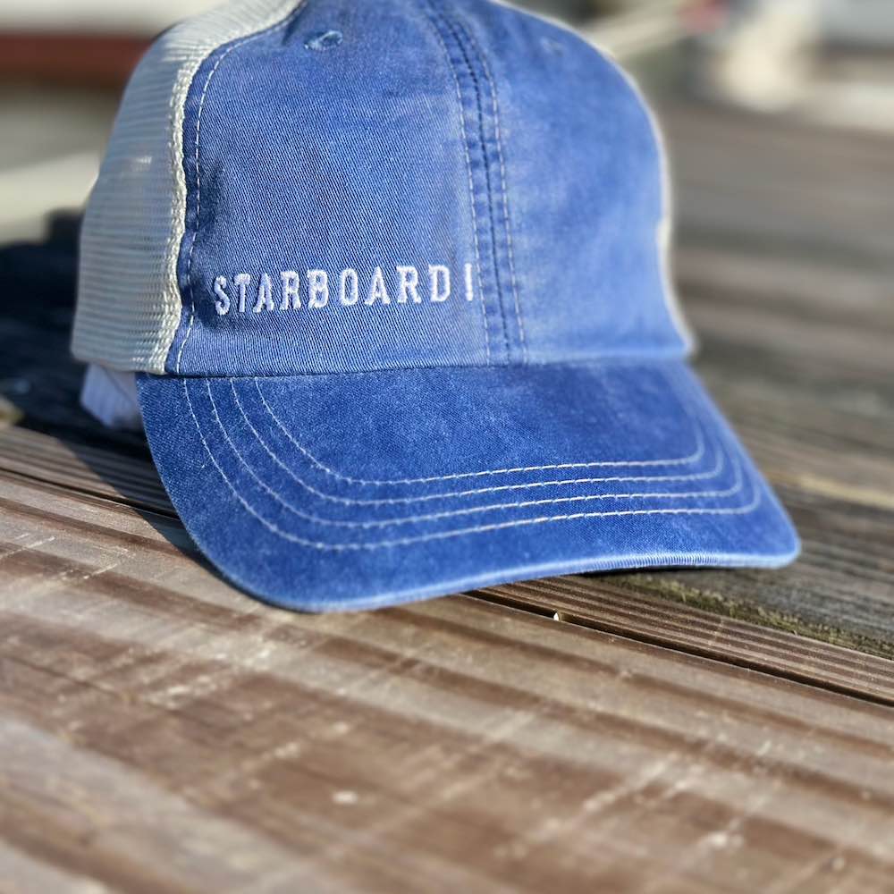 Starboard! Soft Mesh Trucker hats – Eastern Shore Candle Co.
